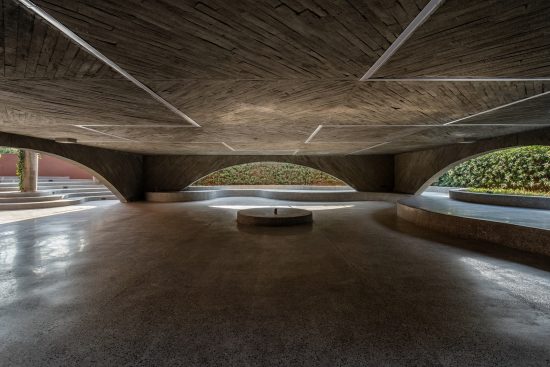 The Concrete Facades Of This Office is An Amalgamation Of Tilted ...