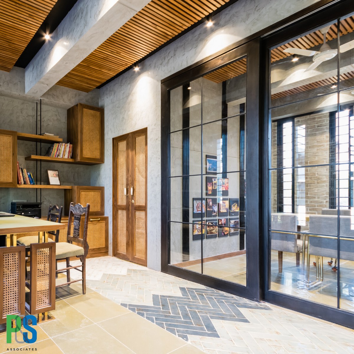 Vintage Elements Refurbished To A Contemporary Workspace | P&S ...