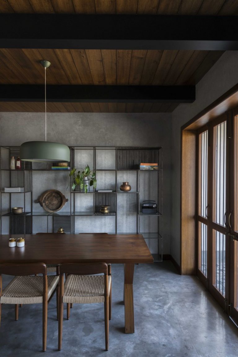 Apartment Design With Concept Of Wabi-Sabi, Simple And Close To Nature ...