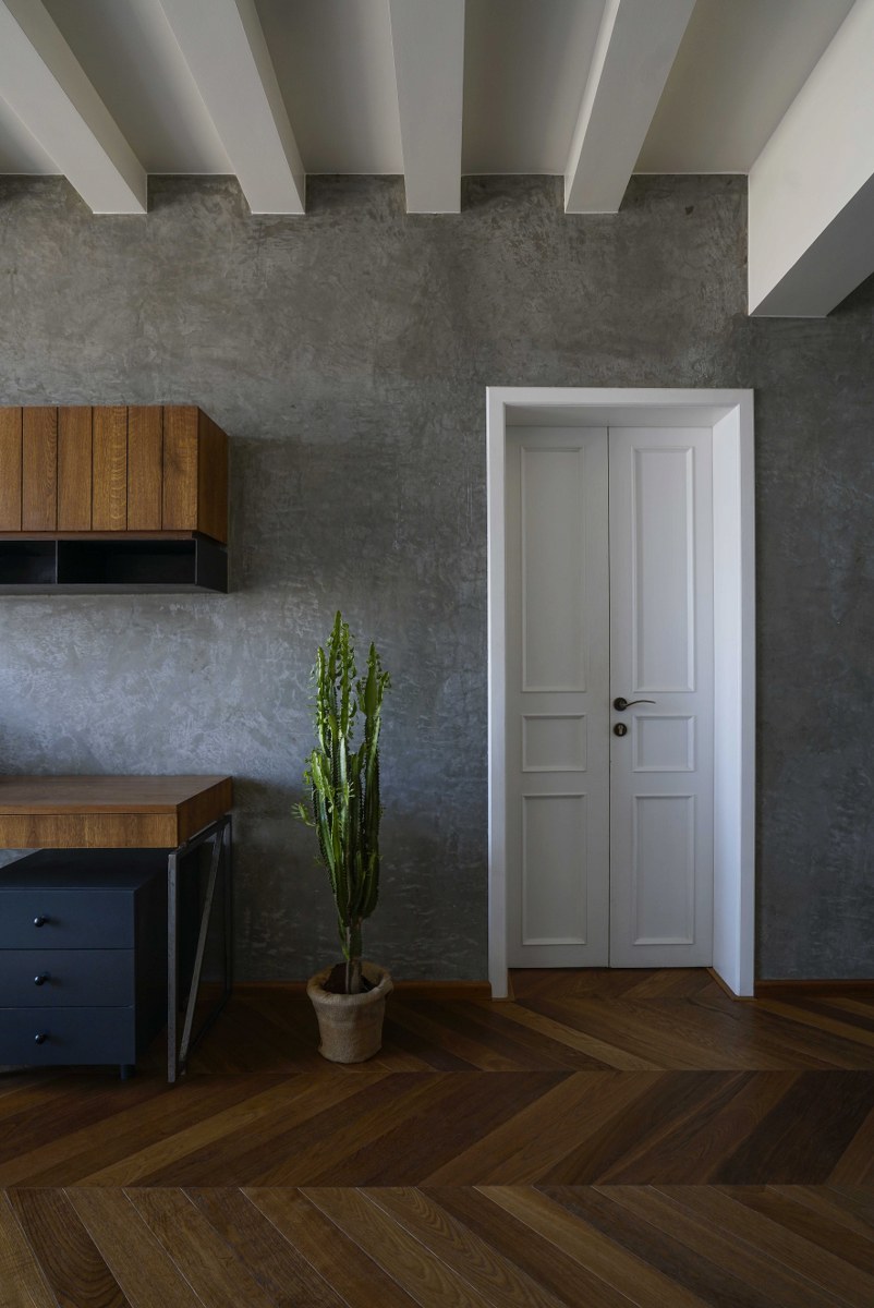 Apartment Design With Concept Of Wabi-Sabi, Simple And Close To Nature ...