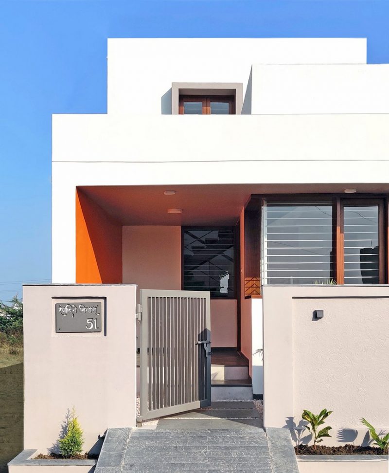 Orange House - A Very Minimalistic Design Approach | Studio Habitect ...