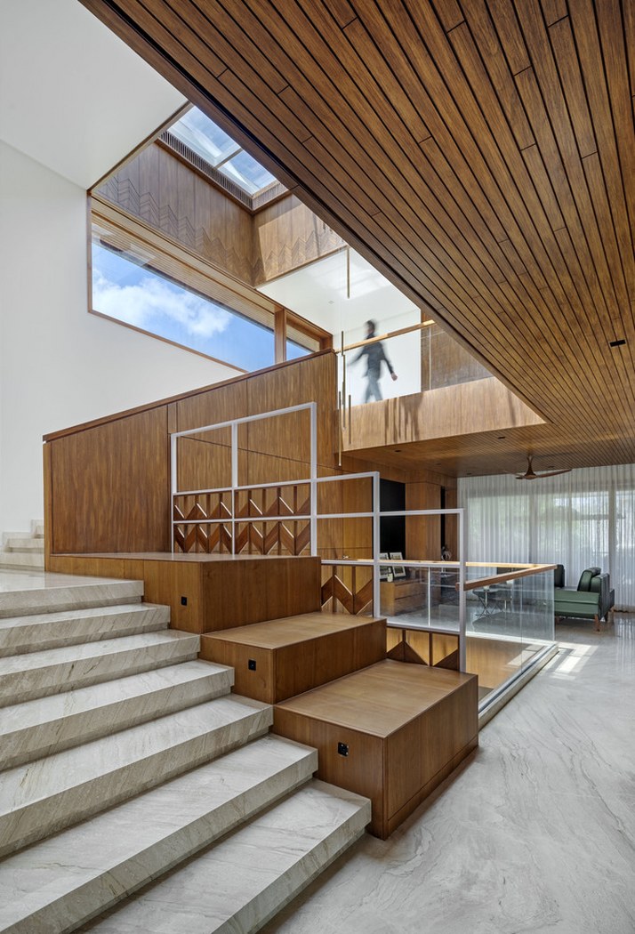 House Design Creates Balance Between Solid And Void| Between Spaces ...