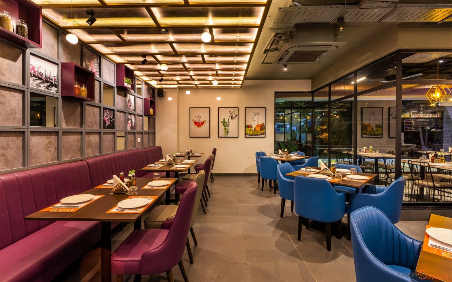 Restaurant Interior Reflecting Mood Of The Italian Style | Talking ...