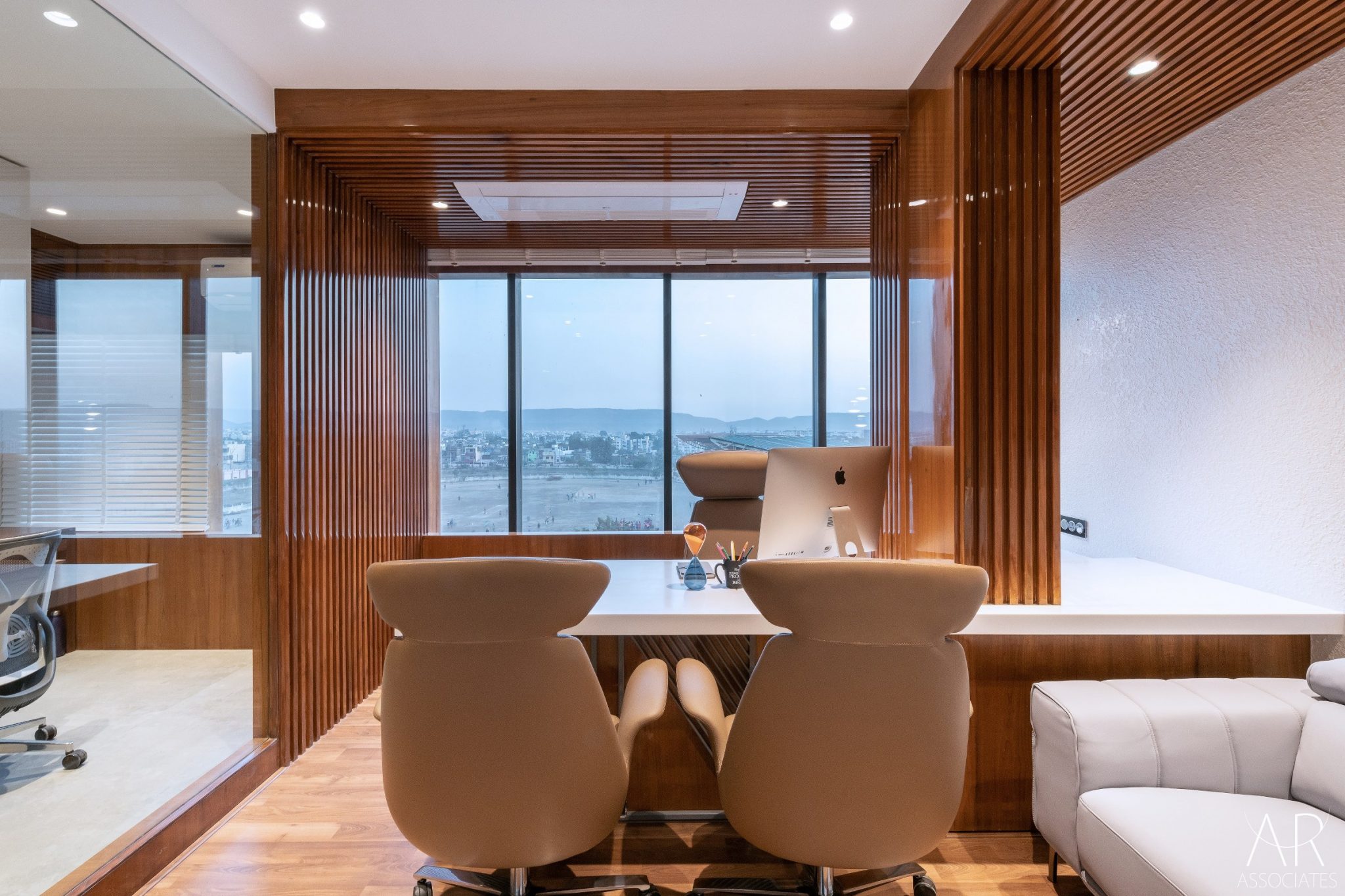 Contemporary Workspace Upholds The Ethos Of The Firm | AR Associates ...