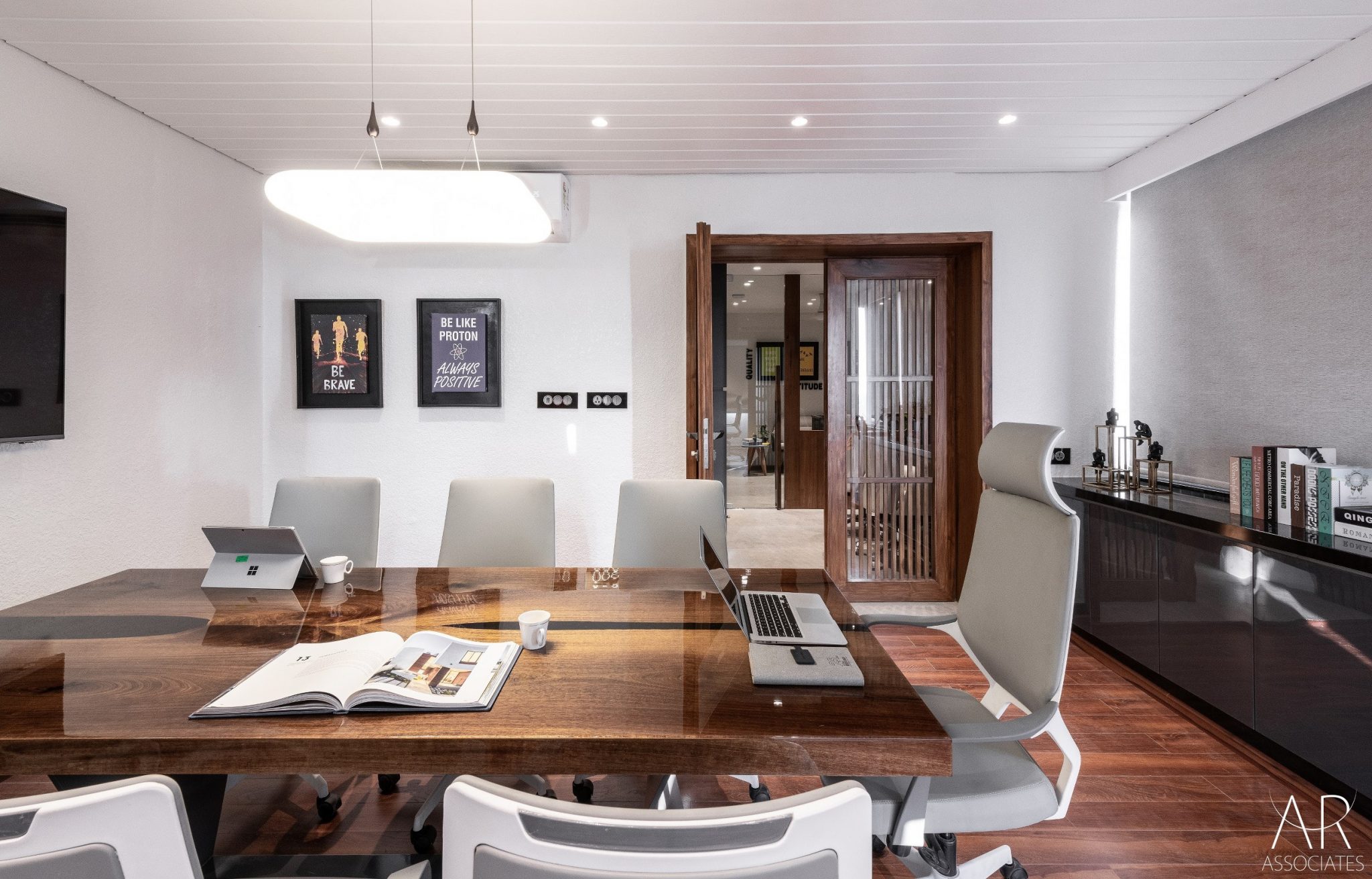 Contemporary Workspace Upholds The Ethos Of The Firm | AR Associates ...