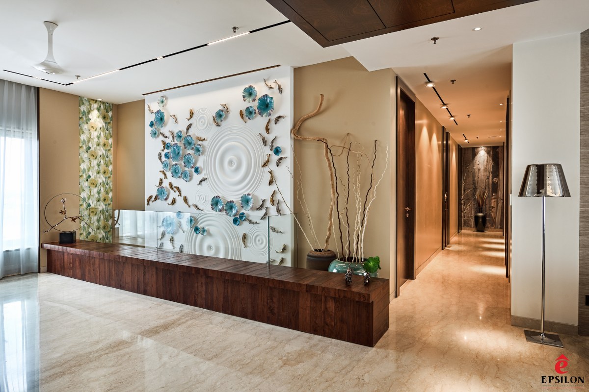 Modern Duplex Apartment Adorned By Bold Colours | Epsilon - The ...