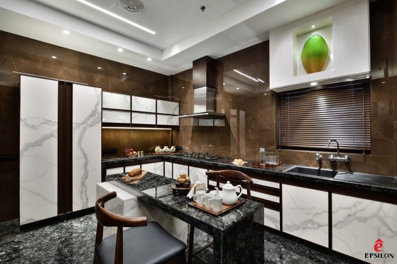 Modern Duplex Apartment Adorned By Bold Colours | Epsilon - The ...