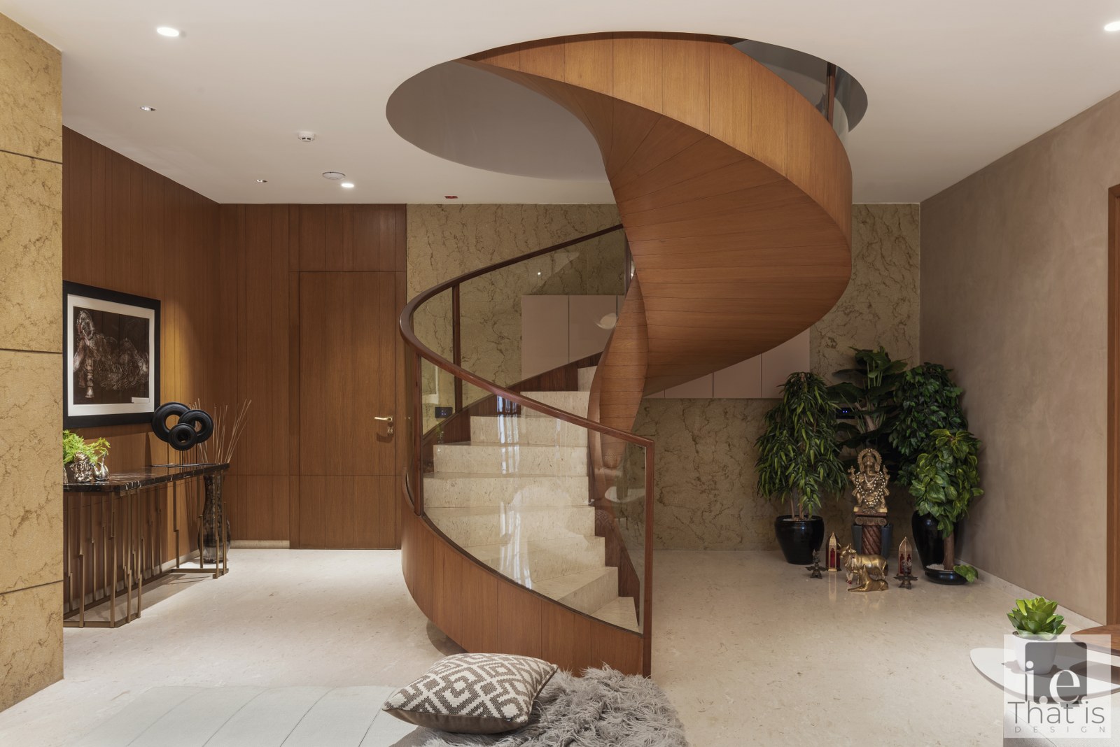 The Equipoise of Earthy and Opulence Villa Interior | I.E- Design - The ...