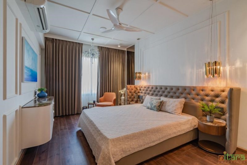 "Sea and the Sky" Inspire This 4BHK Apartment | Nitara Interiors - The ...