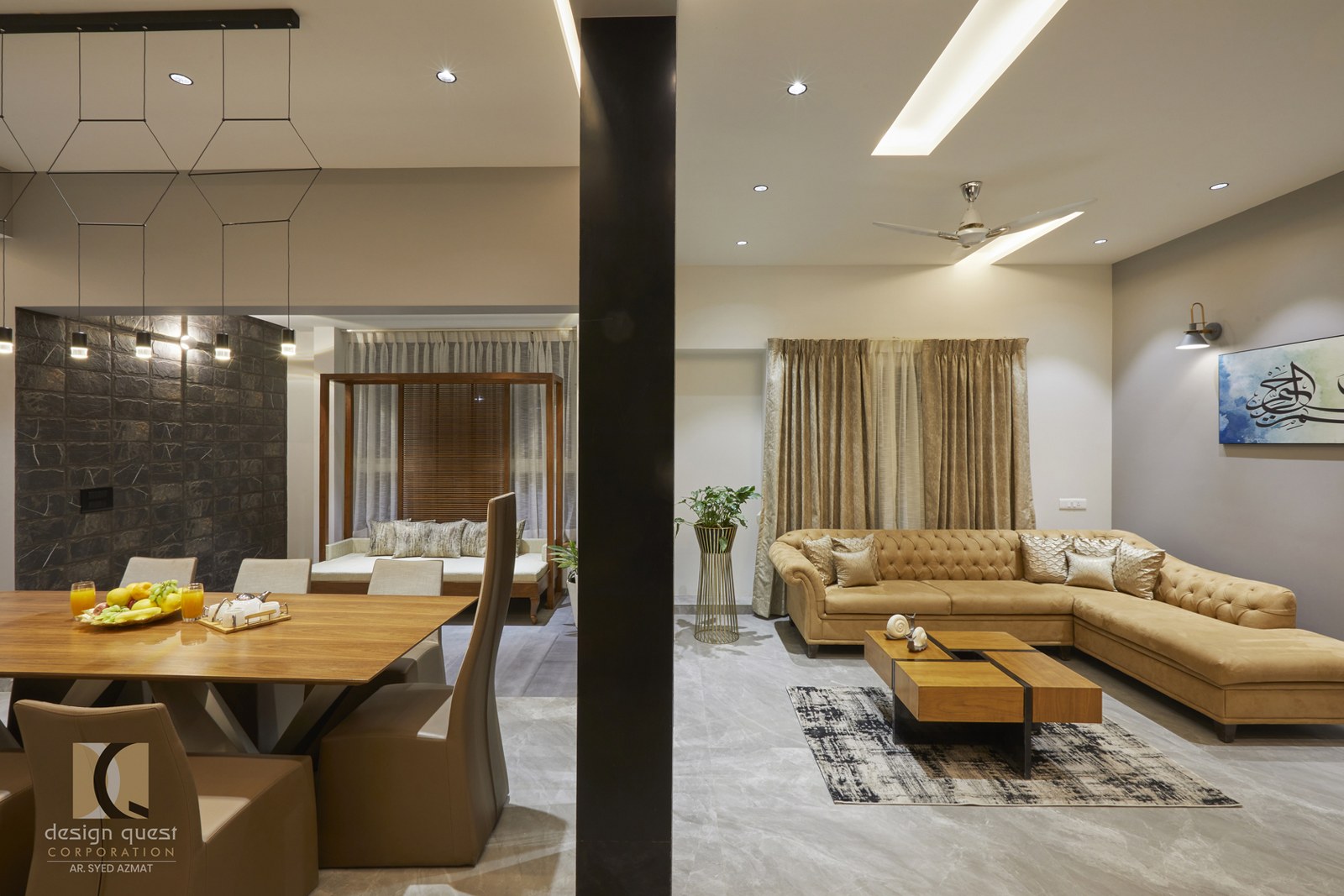 Alluring, Warm And Cozy Interiors | Design Quest - The Architects Diary