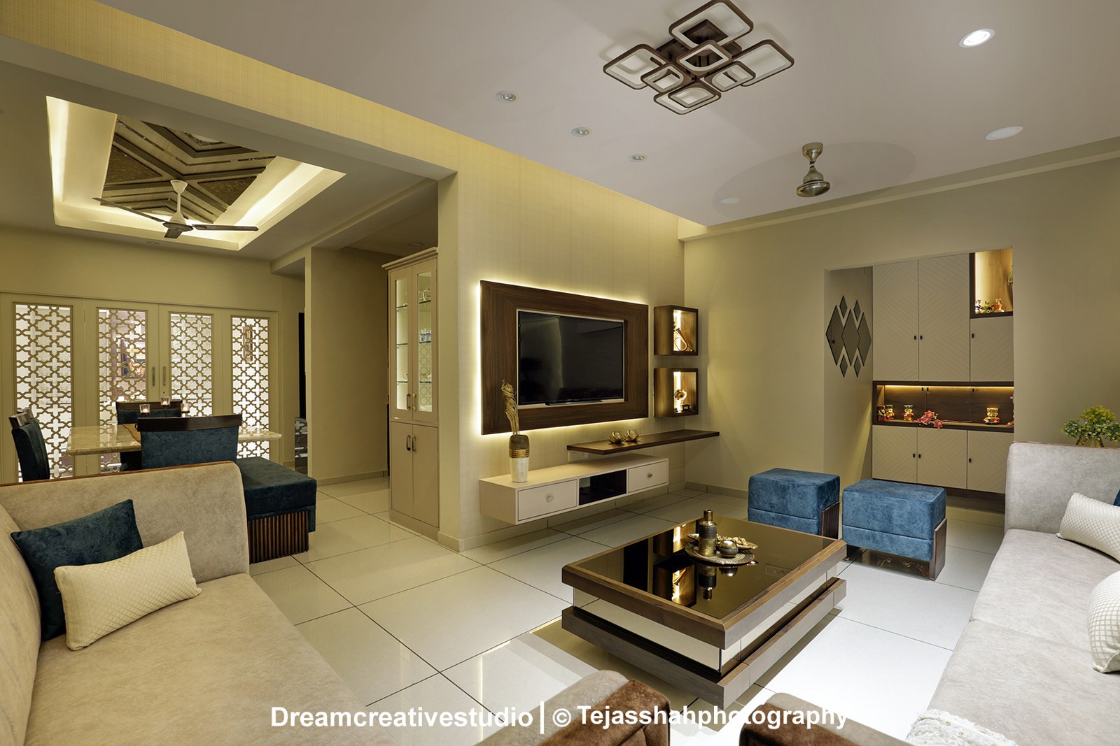 Apartment Designed with Cutwork Art That Adds Richness To Space ...