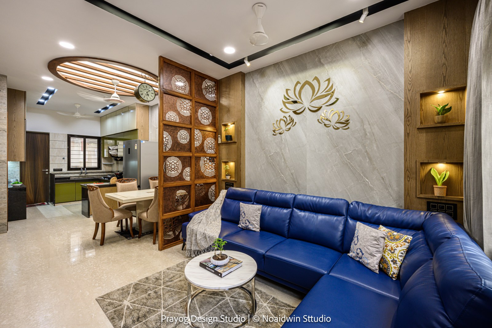 Interplay Between Traditional And Modern Elements In A Residence ...