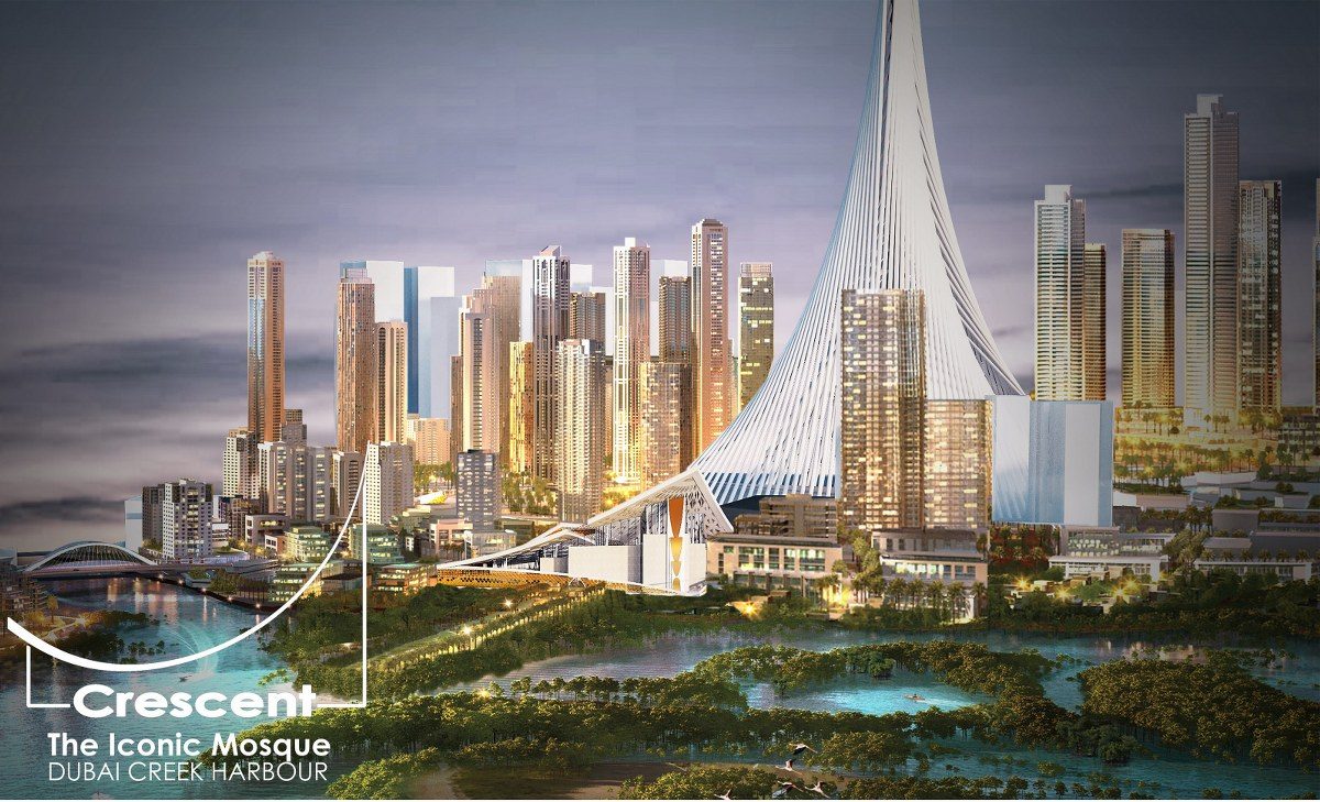 Iconic Mosque In Dubai - Reinventing Elements Of Islamic Architecture ...