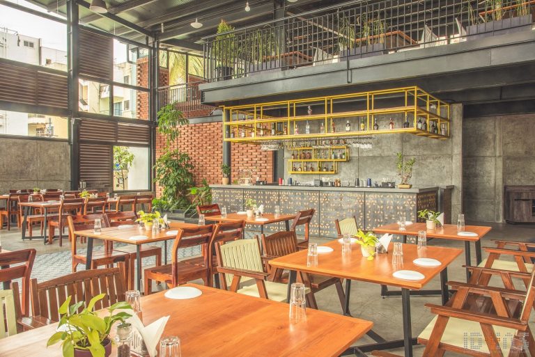 A Resto Bar Underlining The Inside-Outside Concept | ID+AS Architects ...