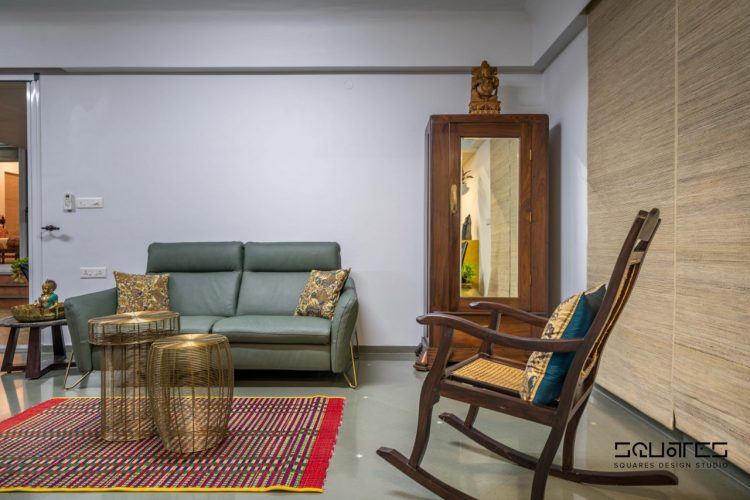 The Flat Interior Which Gives An Ambiance Of Vintage And Modern Outlook ...