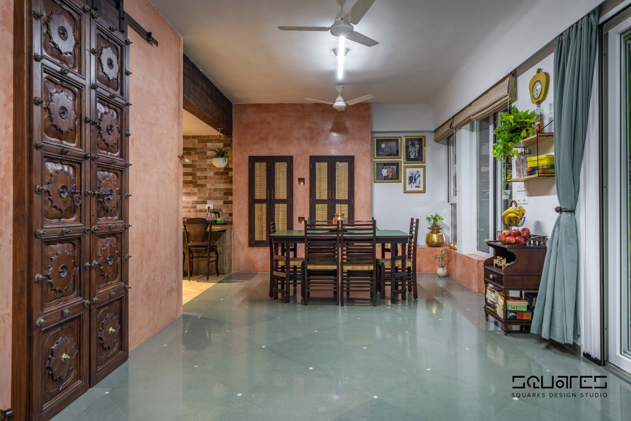 The Flat Interior Which Gives An Ambiance Of Vintage And Modern Outlook ...