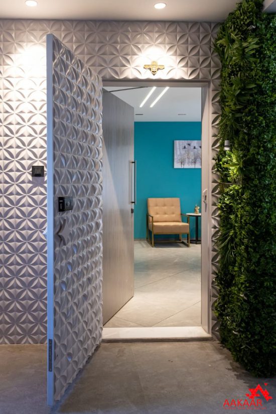 A 3bhk Apartment Giving Subtle Visuals With Colourful Interiors ...