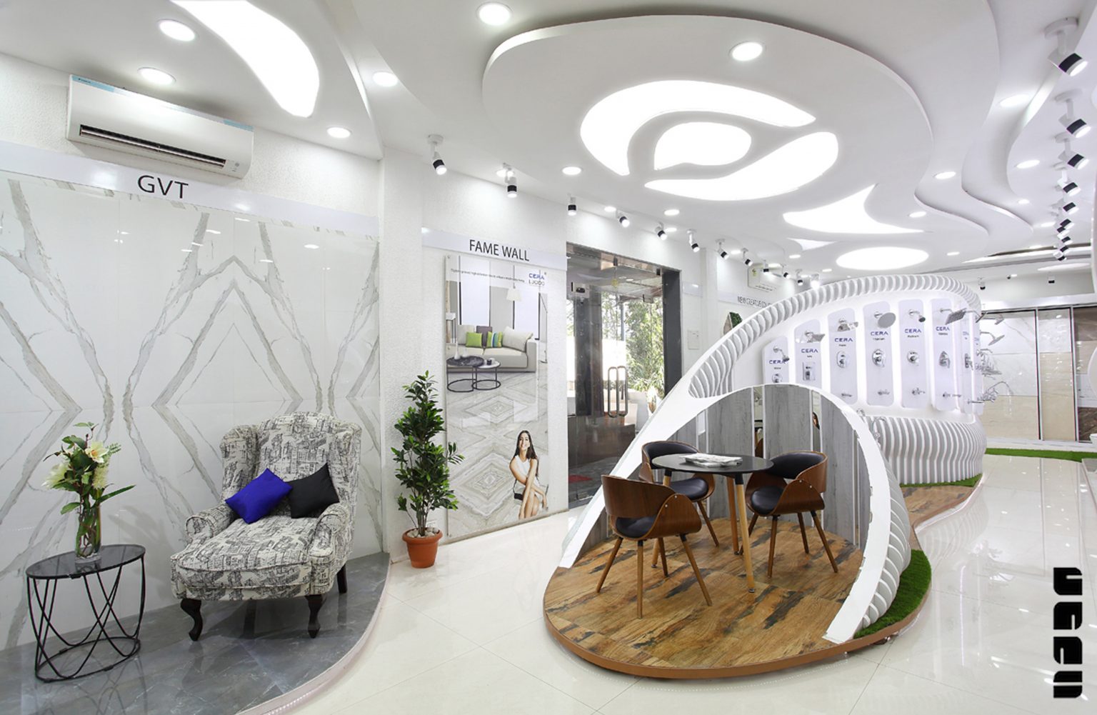 The Cera Flagship Store Design In Palghar Merges Fluidity And Geometry ...