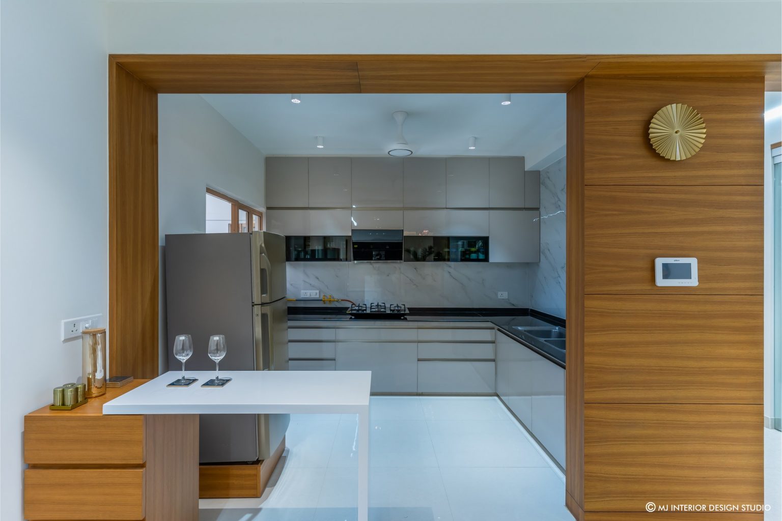 A Heavenly, Voluminous, And Spacious Home | MJ Interior design Studio ...