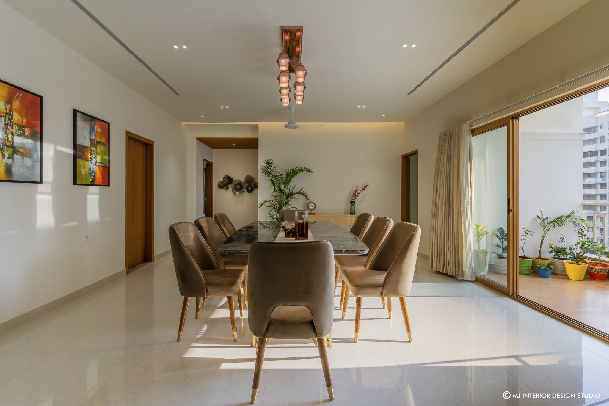 A Heavenly, Voluminous, And Spacious Home | MJ Interior design Studio ...