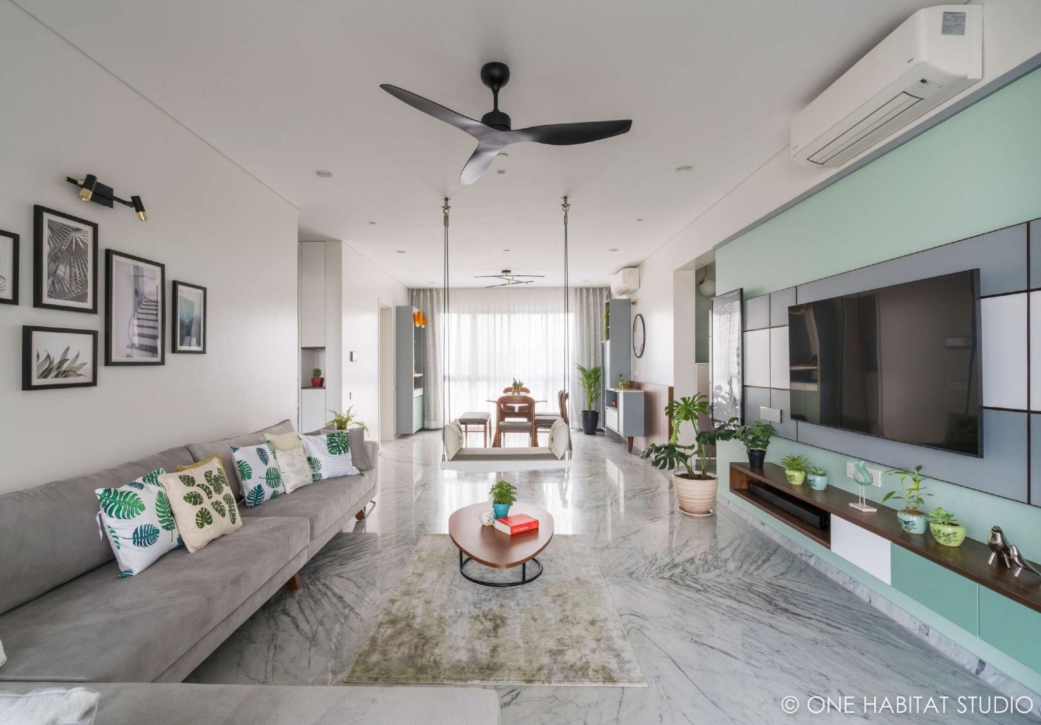 Apartment Interior Brings In Zen And Botanical Experience | One Habitat ...