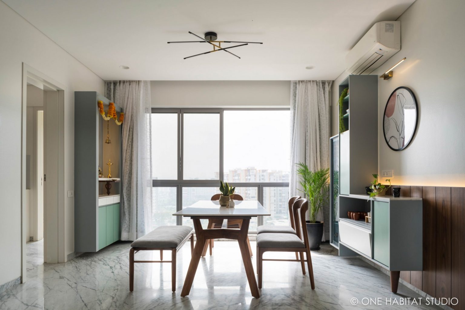 Apartment Interior Brings In Zen And Botanical Experience | One Habitat ...