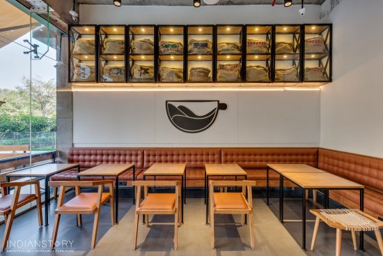 Unison Of Function, Aesthetics And Warm Tones Of Wood In This Cafe ...