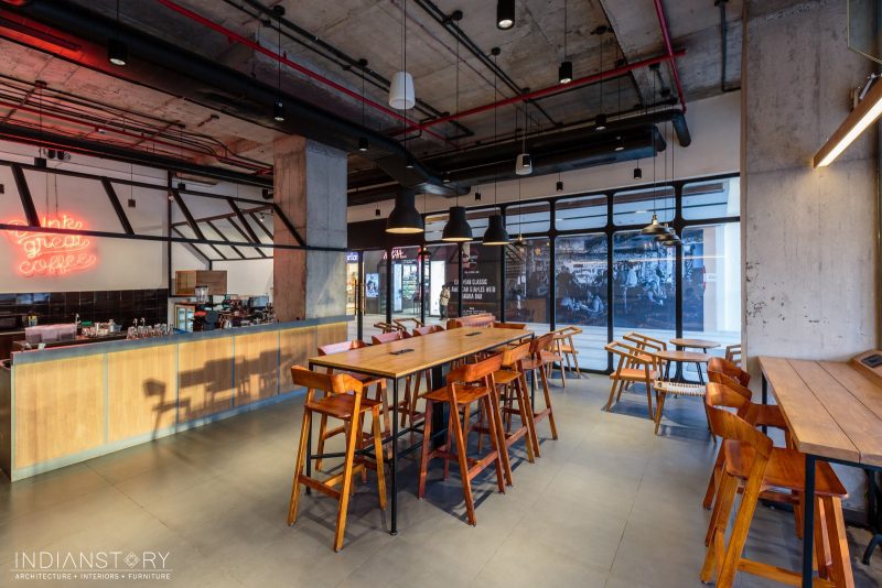 Unison Of Function, Aesthetics And Warm Tones Of Wood In This Cafe ...
