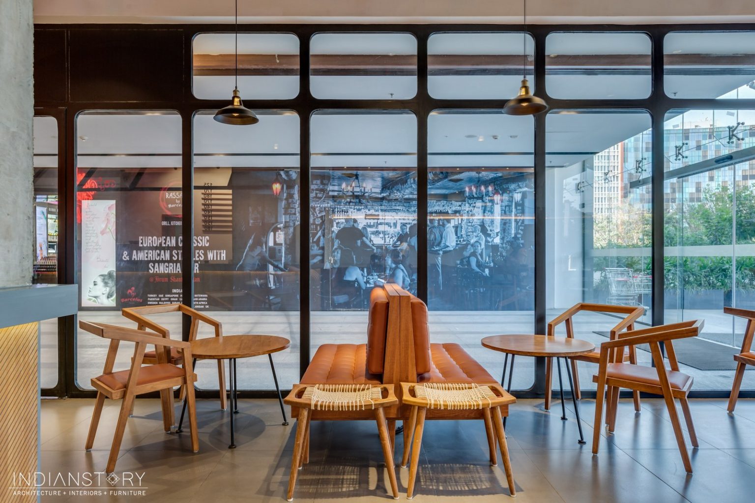 Unison Of Function, Aesthetics And Warm Tones Of Wood In This Cafe ...