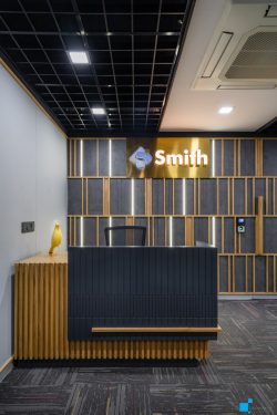 Compelling Office Space With Contemporary Material Palette | 3 Square ...