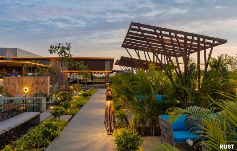 Tea Villa Cafe : Experiencing A Space Amidst Nature | Rust The Design ...