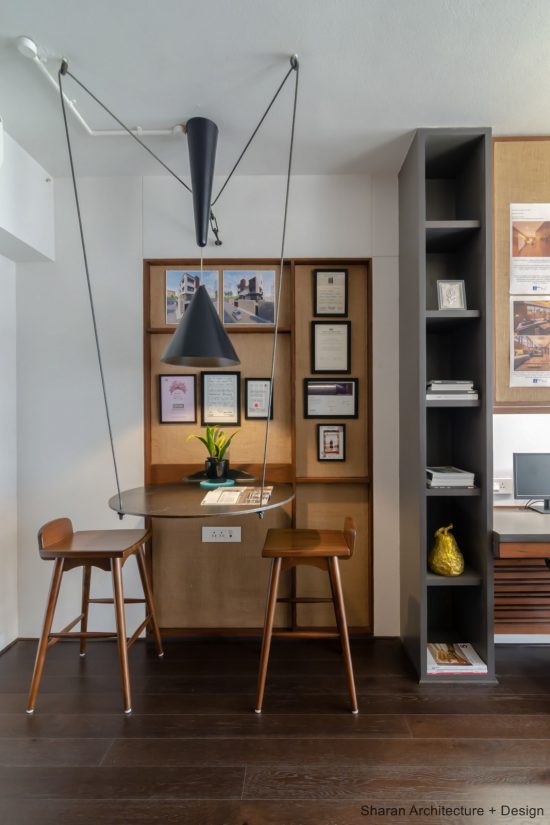 Functionally Aesthetic Office Space Following Crisp Design Language ...