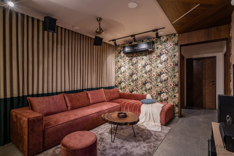 Apartment Interior Creating Balance Of Light And Shadow Through Colors | Space 9 Design Studio ...