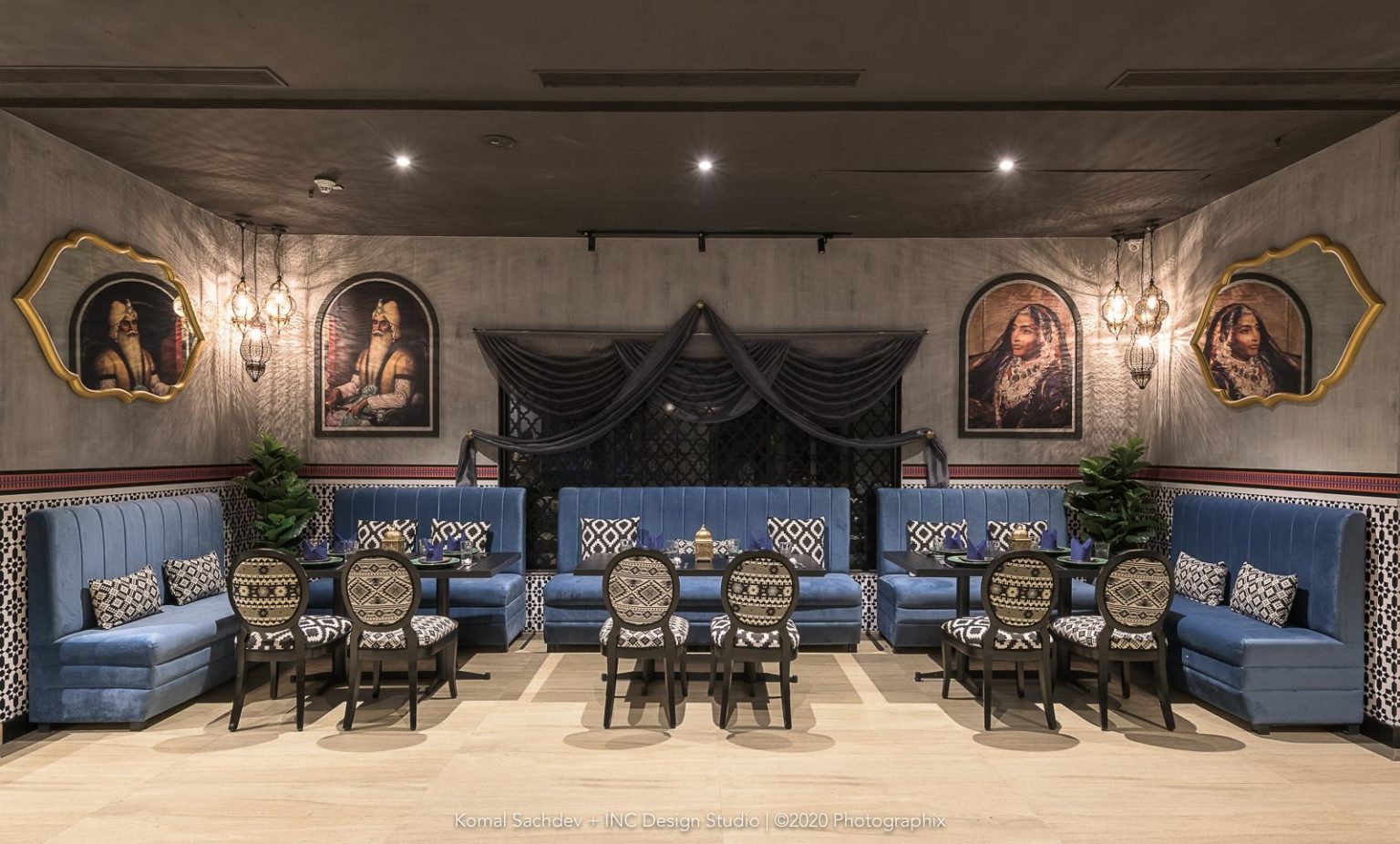 The Restaurant Interior Reflects A Unique Blend Of Afghani & Awadhi ...