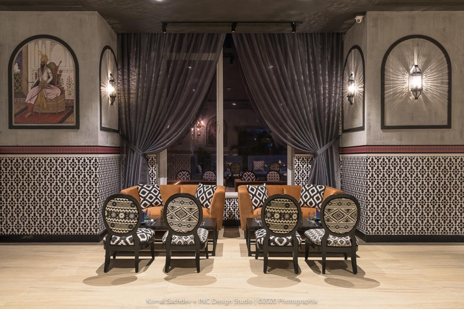 The Restaurant Interior Reflects A Unique Blend Of Afghani & Awadhi ...