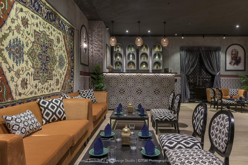 The Restaurant Interior Reflects A Unique Blend Of Afghani & Awadhi ...