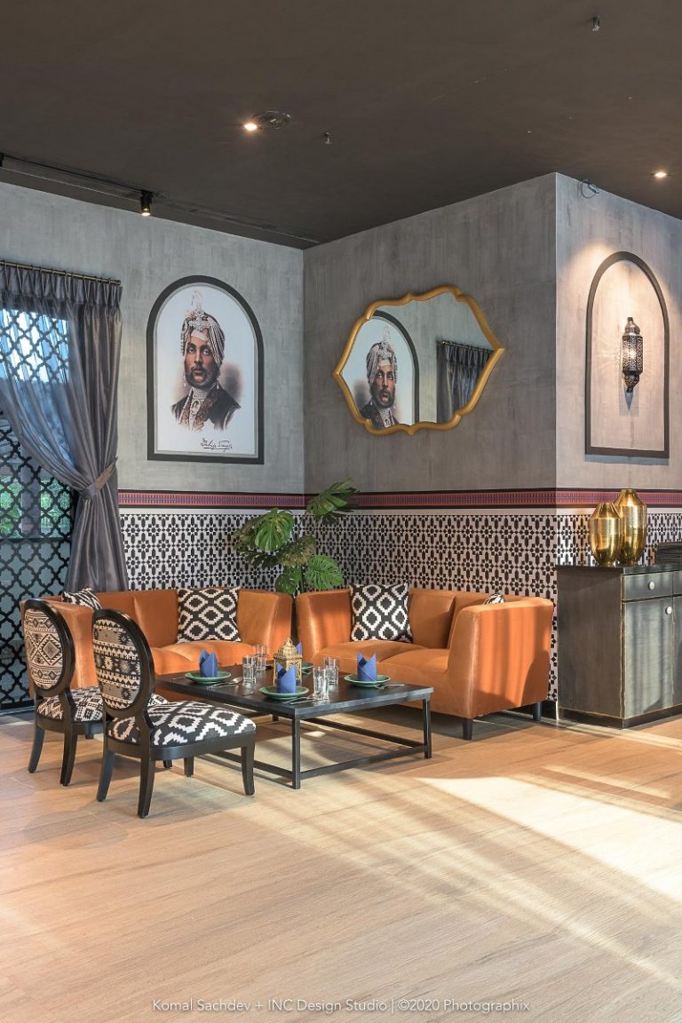 The Restaurant Interior Reflects A Unique Blend Of Afghani & Awadhi ...