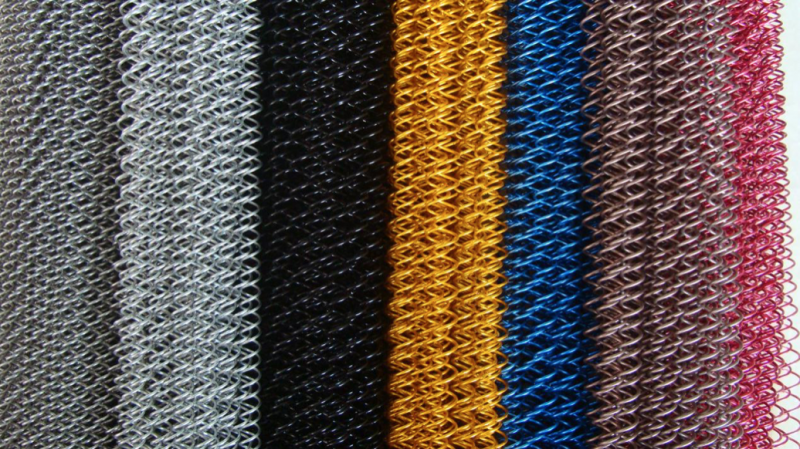 New Interior Design Style: Metal Mesh Curtains and Space Division - The ...