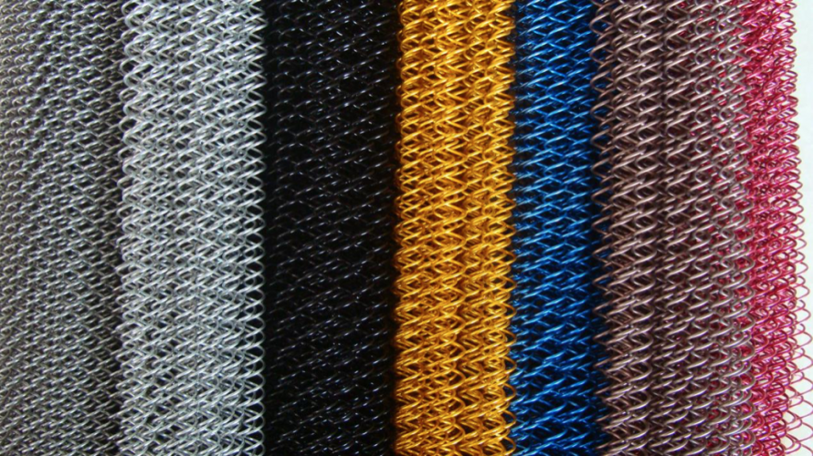 New Interior Design Style: Metal Mesh Curtains and Space Division - The ...