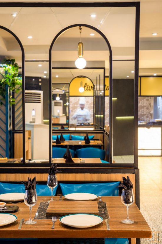 BBQ Restaurant Splashes With Bold And Singleton Use Of Turquoise And ...