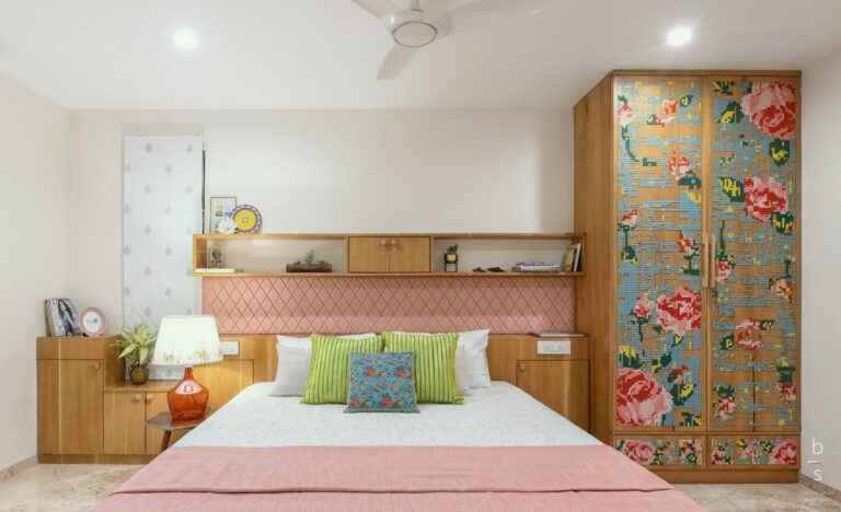 A Home Interior Replete With Colour And Materiality | Beyond Spaces ...