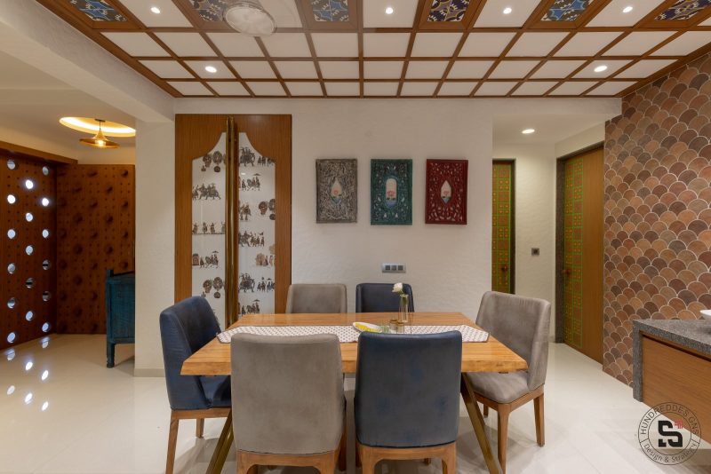 Rajasthani Style Interior Emphasizing The Traditional Language ...