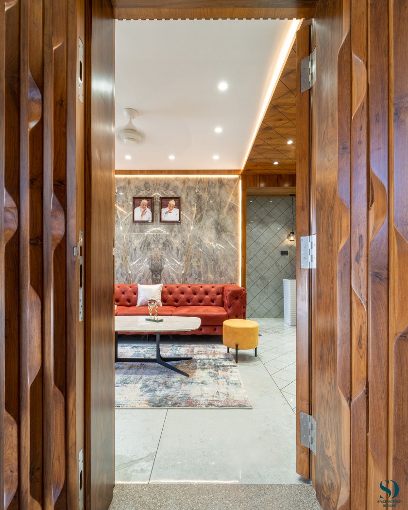 A Simple Abode With An Embellish Touch | Space Interior Design - The ...