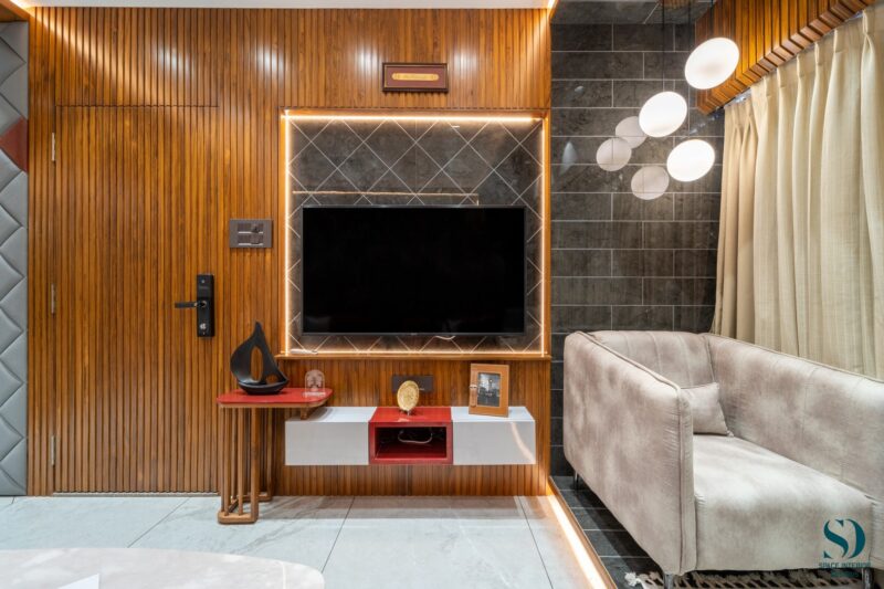 A Simple Abode With An Embellish Touch | Space Interior Design - The ...