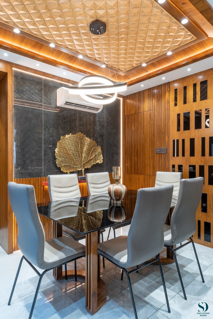 A Simple Abode With An Embellish Touch | Space Interior Design - The ...