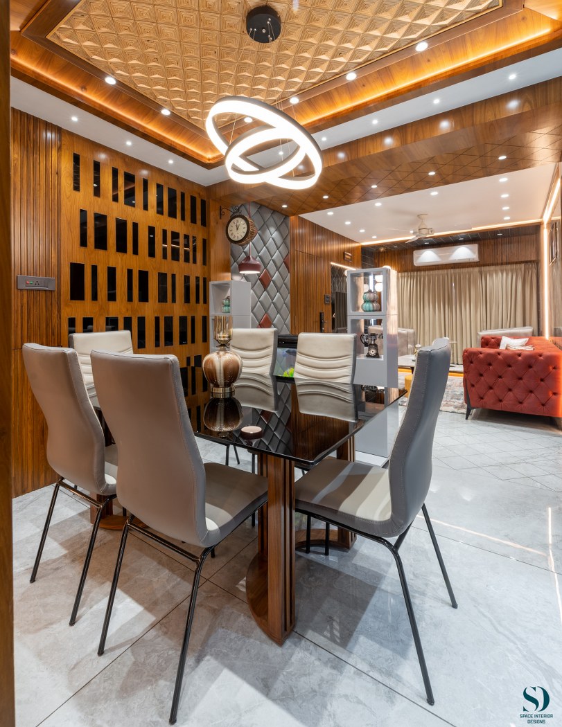 A Simple Abode With An Embellish Touch | Space Interior Design - The ...