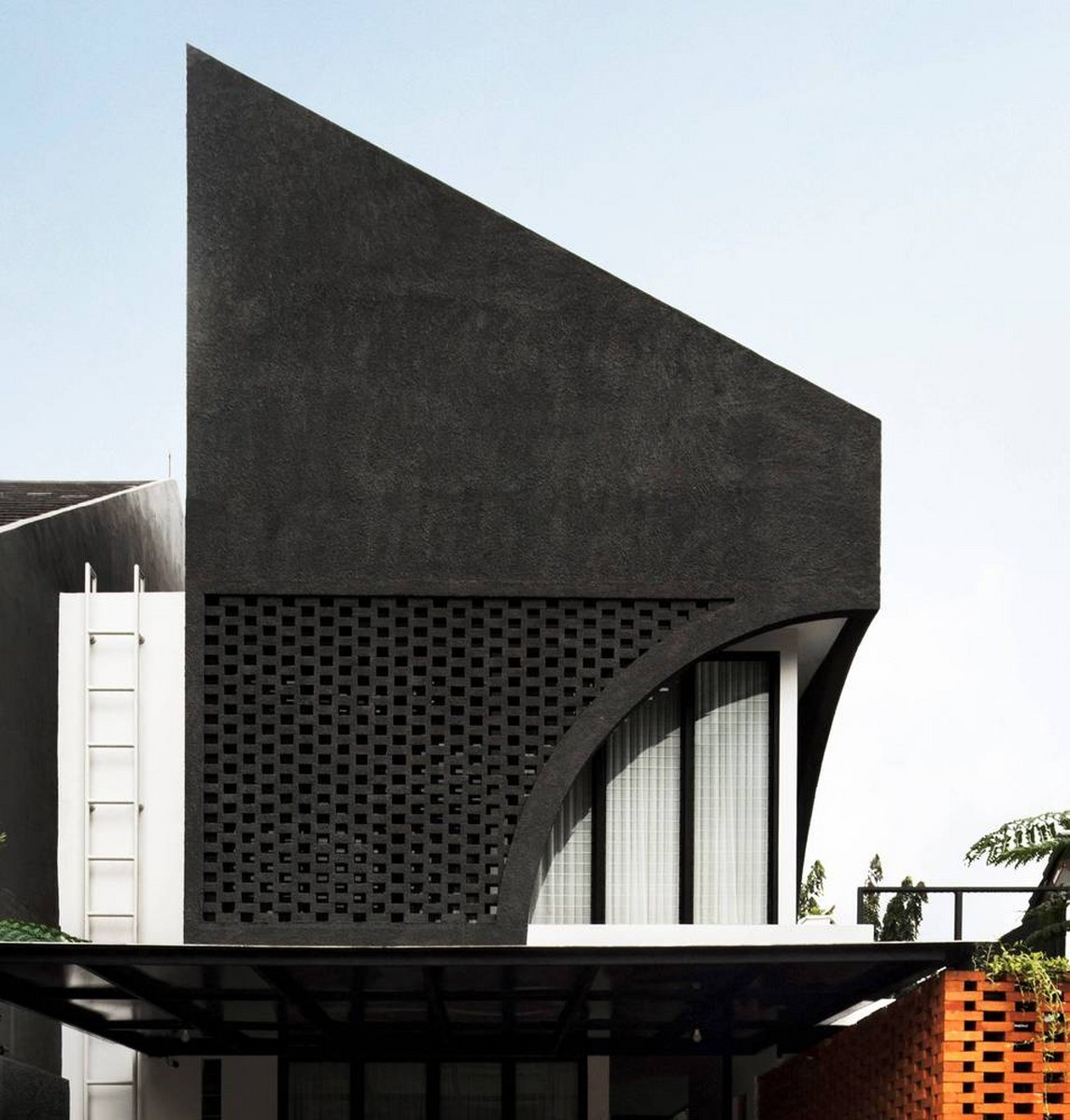 Elora House: An Abode Wrapped In Bricks | Atelier Bertiga - The ...