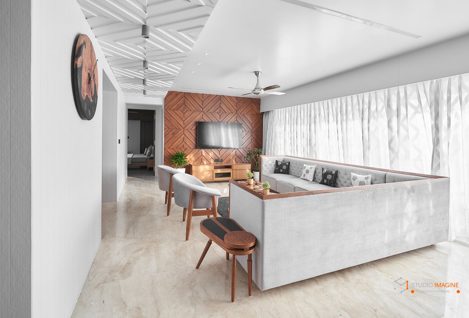 Apartment Interiors Enriched With Bespoke Accentuating Elements ...