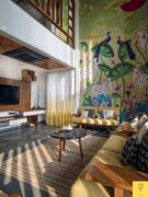 Duplex Penthouse Lends A Certain Earthiness To Space | Vishwa Design ...