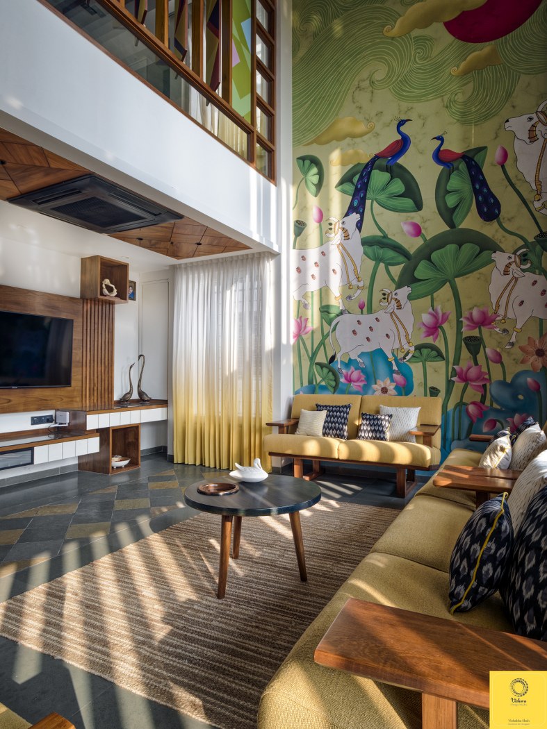 Duplex Penthouse Lends A Certain Earthiness To Space | Vishwa Design Studio - The Architects Diary